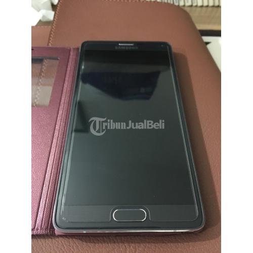 Jual Handphone Samsung Galaxy Note 4 Black Fullset di Malang, Jawa ...