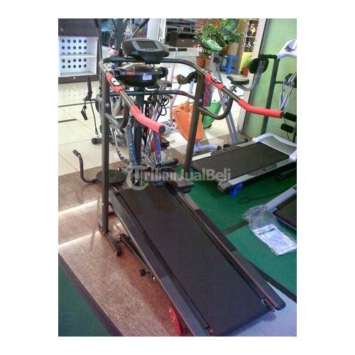 Treadmill 5 Fungsi Alat Olahraga Fitnes Jogging dan Shuttle Run Spt ...