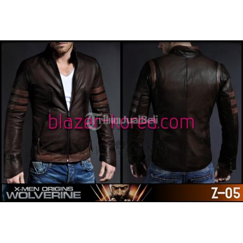 2A9B4506 (BBM) Leather Jacket XdiMen Origins di Wolverine - Tribun JualBeli