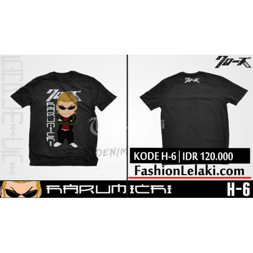 TdiShirt Crows Zero Harumichi Chibi Kode Hdi6 - Tribun JualBeli