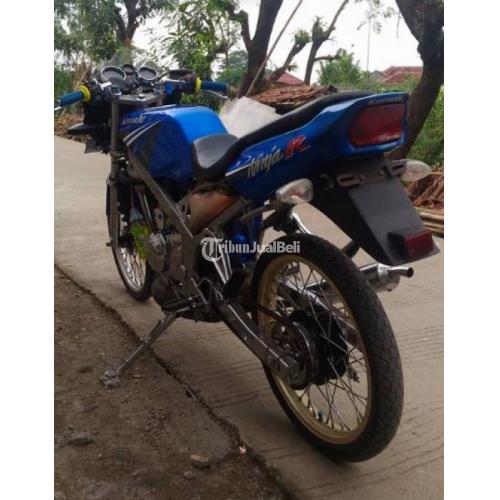 Kawasaki Ninja R Tahun 2013 Warna Biru Modifikasi Harian Siap Gas di ...