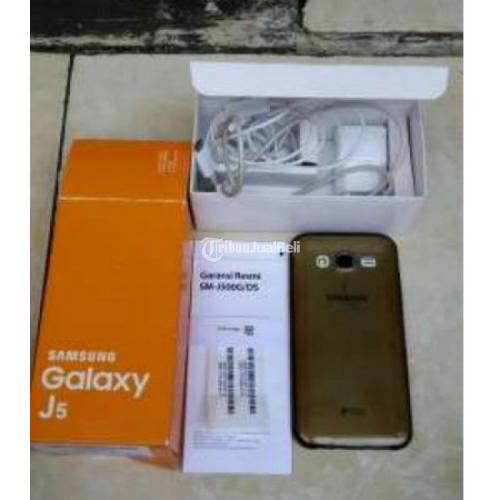 Samsung Galaxy J5 Warna Putih RAM 2GB Lengkap Fullset Mulus No Minus di ...