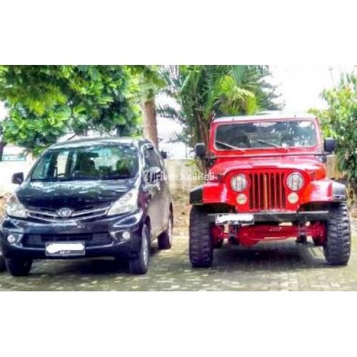 Jeep CJ7 Sumbu Lebar Gardan Dana 44 Second Warna Merah Harga Murah di ...
