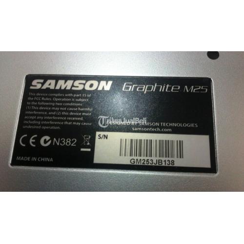 Midi Keyboard Controller Samson Graphite M25 Bekas Fullset Murah di Bandung - Tribun JualBeli