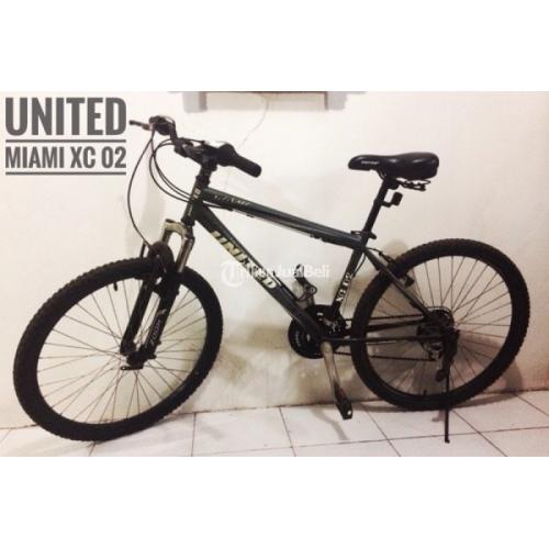 Sepeda United Miami XC 02 Like New Bonus Pompa di Jakarta - Tribun JualBeli
