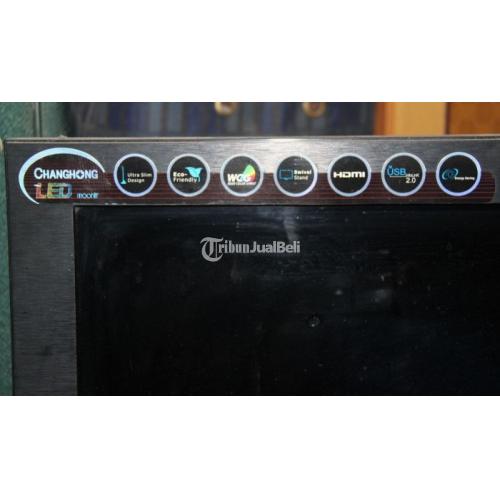 LED TV Bekas Murah Changhong 32 Inch Fullset Ori Mulus Free Antena Luar ...