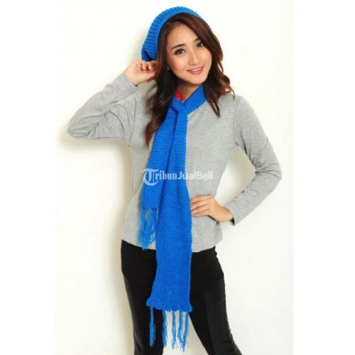 Syal Rajut Tersedia Berbagai Warna Harga Murah Meriah di Jakarta ...