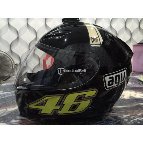 Helm Motor AGV K3 Valentino Rossi Sword Helmet Lengkap Size L di Medan ...