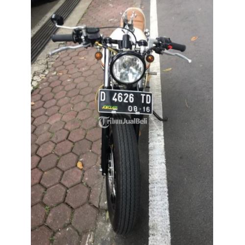 Cafe Racer Basic Mesin Honda Tiger Tahun 2004 Plat D Wara Krem Keren ...