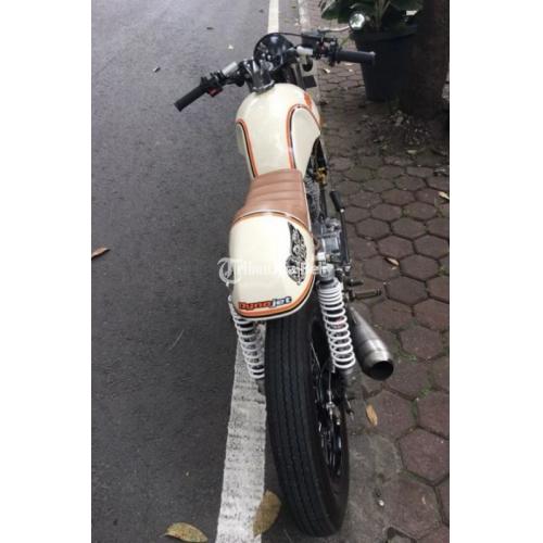 Cafe Racer Basic Mesin Honda Tiger Tahun 2004 Plat D Wara Krem Keren ...