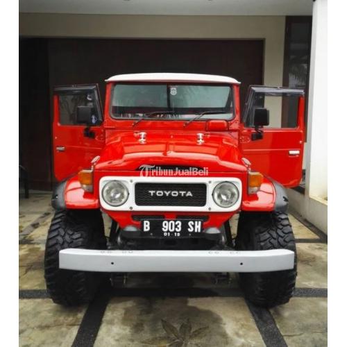 Toyota Land Cruiser FJ40 Hardtop Merah Tahun 1980 Full Modif Mesin ...