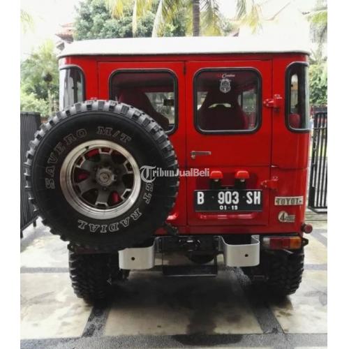 Toyota Land Cruiser FJ40 Hardtop Merah Tahun 1980 Full Modif Mesin ...