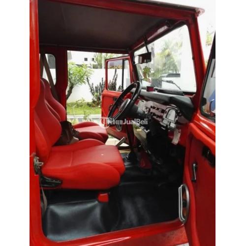 Toyota Land Cruiser FJ40 Hardtop Merah Tahun 1980 Full Modif Mesin ...