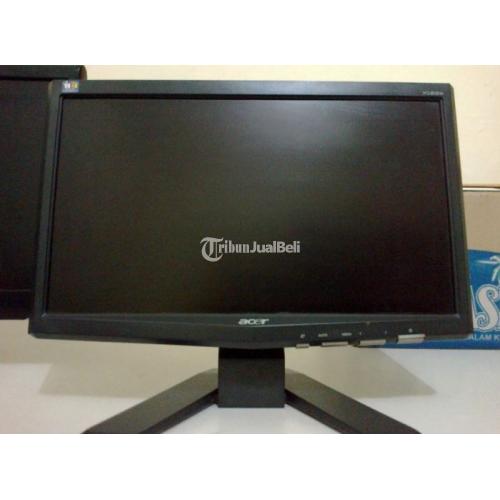LCD Monitor AOC & Advance 19 Inch Second Murah Fungsi Normal Bisa COD ...