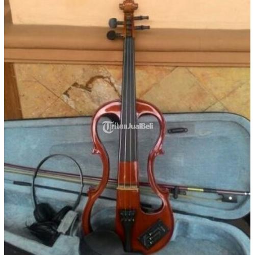 Biola Silent Elektrik Silenzia Body Kayu Second Seperti Baru Suara ...