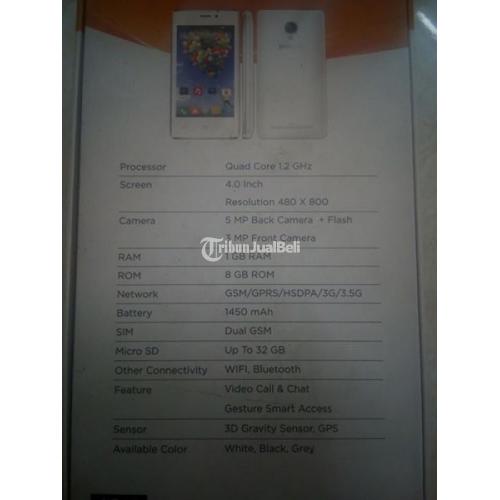 HP Android Second Murah Evercross Winner A74A Lengkap OS Lollipop di ...