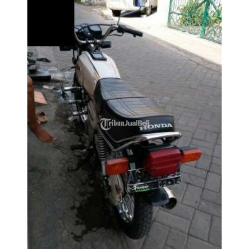 Motor Honda GL 100 Second Tahun 1982 Original Surat Lengkap di Surabaya ...