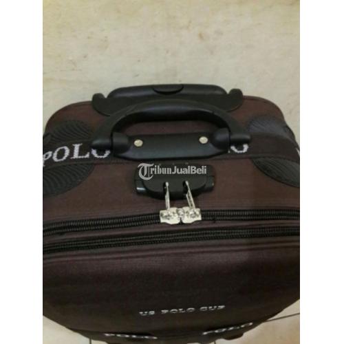 Tas Koper US Polo Cup Baru 20 Inch 2 Roda Warna Coklat Tua di Jakarta ...