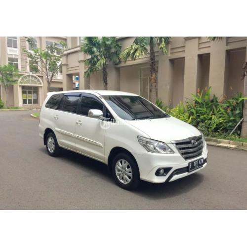 Toyota Kijang Innova Second Seri G Manual 2014 Pajak Panjang Full Paper ...