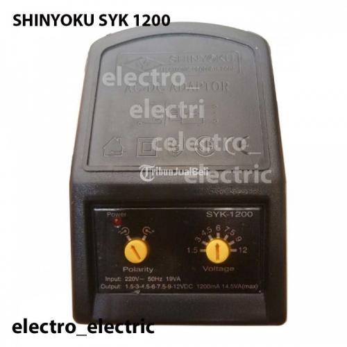 Adaptor AcdiDc Shinyoku Sykdi1200ma, 1200ma Baru di Tangerang - Tribun ...