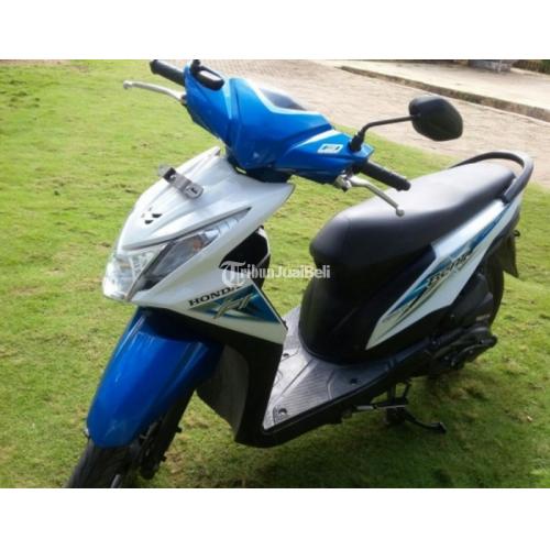 Motor Matic Honda Beat Fuel Injection Tahun 2015 Biru Putih di Bandar ...