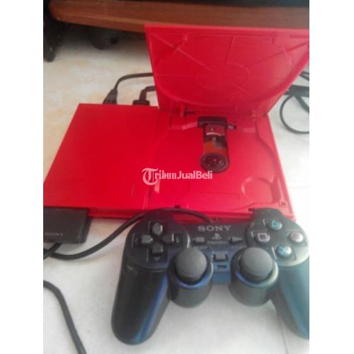 Sony Playstation / PS 2 Warna Merah Second Original Japan di Surabaya Jawa Timur - Tribun JualBeli