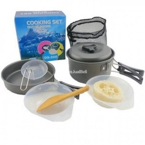 Cooking Set Nesting Outdoor Cocok Buat Traveling Praktis Harga ...