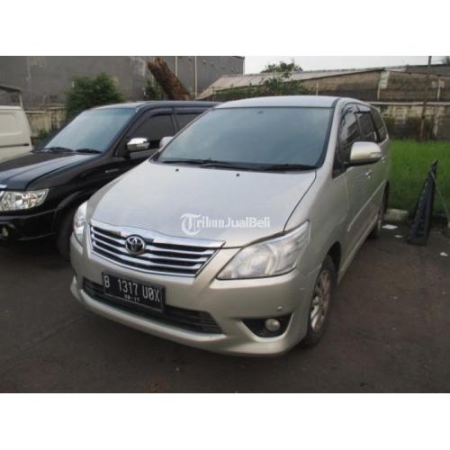 Toyota Innova V Diesel AT Warna Silver Metalik Tahun 2012 Surat Lengkap ...