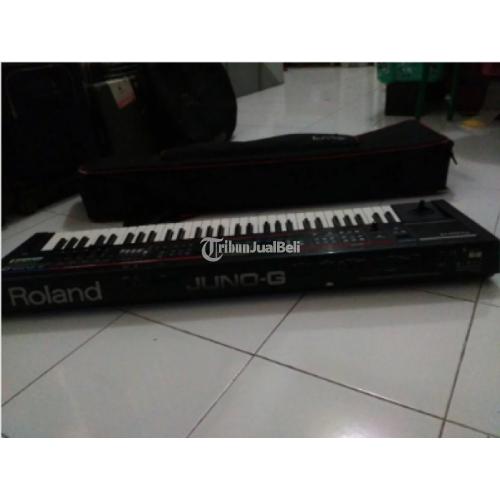 Keyboard Synthesizer Merk Roland Tipe Juno G Second Mulus di Surabaya - Tribun JualBeli