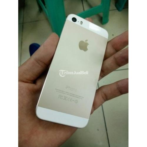 Iphone 5S 64GB Warna Gold Fullset Lengkap Fungsi Normal Lancar di Indramayu - Tribun JualBeli