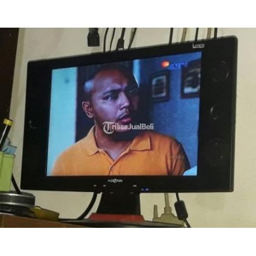 TV LED Seken Murah Merk Advan Layar 16 Inch Mulus Bisa Buat Monitor ...