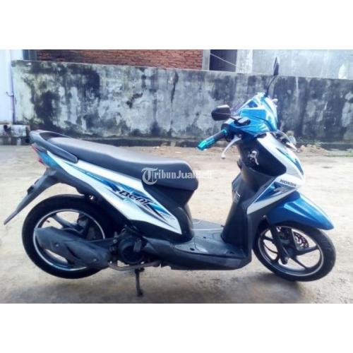 Motor Matic Honda Beat Second Tahun 2015 Warna Biru Putih di Batam ...
