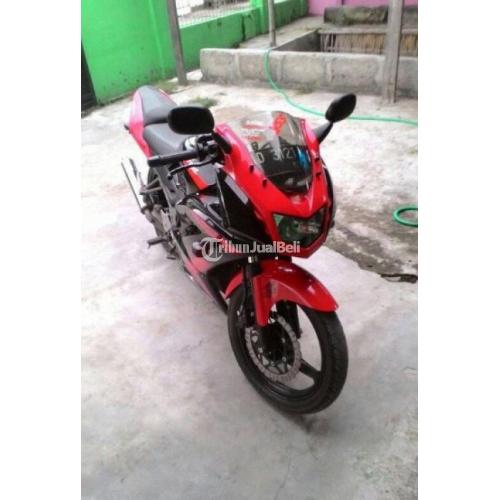 Kawasaki Ninja 150 RR Tahun 2014 Warna Merah Pajak Jalan Body Mulus di ...