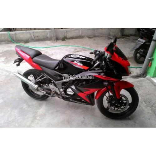 Kawasaki Ninja 150 RR Tahun 2014 Warna Merah Pajak Jalan Body Mulus di ...