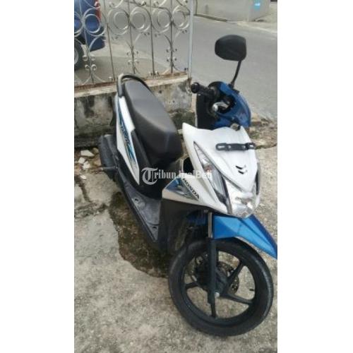 Motor Matic Honda Beat CW Fuel Injection Tahun 2016 Putih Biru di ...