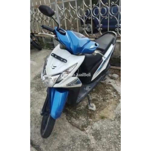 Motor Matic Honda Beat CW Fuel Injection Tahun 2016 Putih Biru di ...