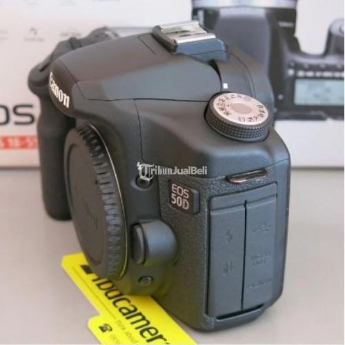 Kamera DSLR Canon 50D Body Only SC 5rb Second Fullset Harga murah di Solo - Tribun JualBeli