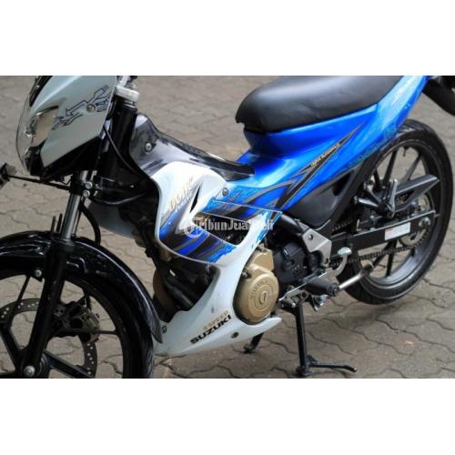 Suzuki Satria FU 2011 Mulus Terawat Mesin Bagus Warna Biru Putih di ...