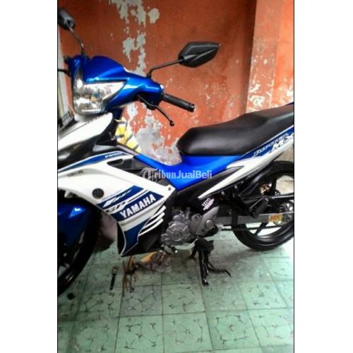 Yamaha New Jupiter MX 135 Bekas Tahun 2014 Warna Biru Putih Spesial ...