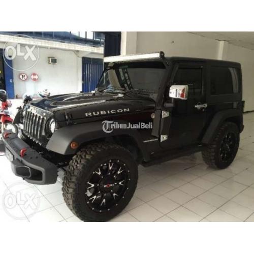 Jeep Rubicon Warna Hitam Metalik Mulus Tahun 2015 di Jawa Barat ...