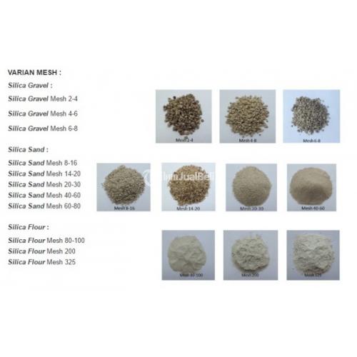Pasir Kuarsa | Pasir Silica / Sand Blasting Min 100 kg di Palembang ...