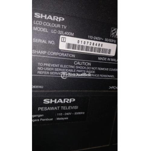 Paket LCD TV Sharp Aquos LCdi32L400M + Set Top Box Polytron Seken Murah Istimewa di Jakarta ...