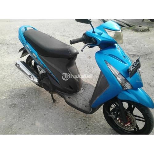 Motor Matic Bekas Murah Suzuki Spin Warna Biru Tahun 2009 Mulus Orisinil di Pekanbaru - Tribun ...