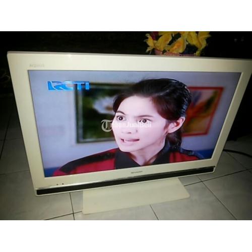 TV LCD Seken Murah Merk Sharp Layar 32 Inch Warna Putih Mulus Normal di Makassar - Tribun JualBeli