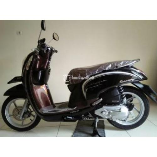 Honda Scoopy Stylish 2016 Warna Spesial Hitam Coklat Mulus Surat Ada ...