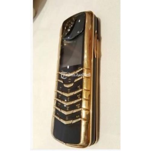 Handphone Mewah Vertu M Signature All Gold 18K Authentic Second di ...