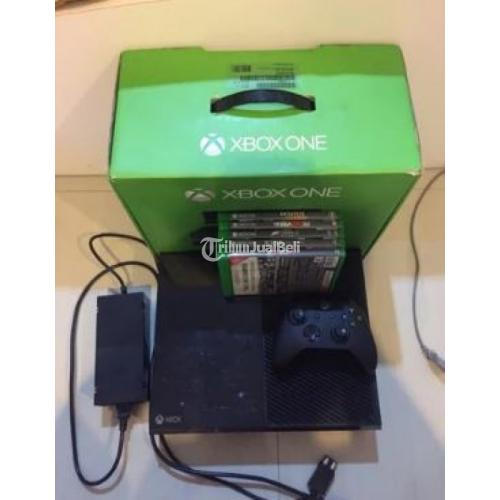 Xbox One Bekas Hitam Mulus Normal Fullset Include 5 Game di Semarang ...