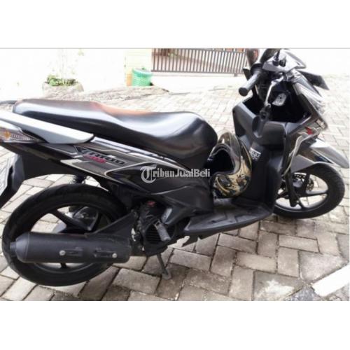 Motor Honda Vario Techno CBS Second 110 cc Warna Hitam Silver di Solo ...