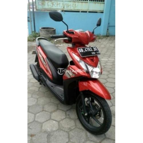 Motor Matik Honda Beat PGMdiFI Second Tahun 2014 Merah di Sleman Jogja ...