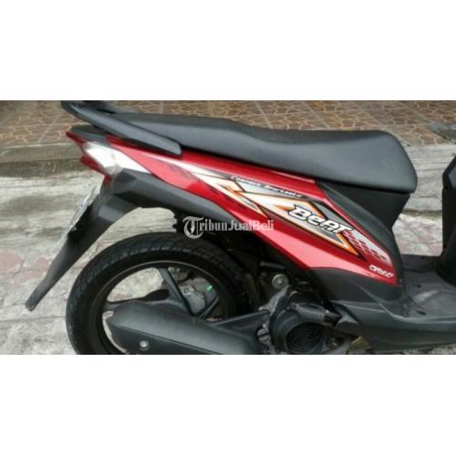 Motor Matik Honda Beat PGMdiFI Second Tahun 2014 Merah di Sleman Jogja ...